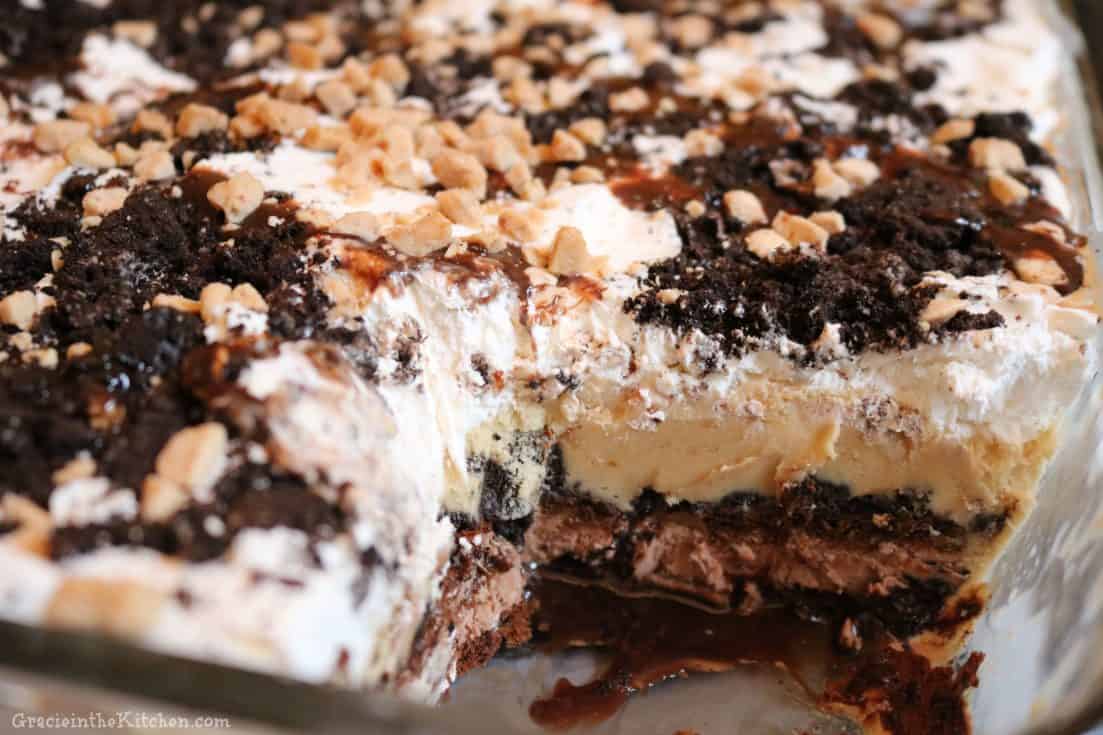 Chocolate Coffee Toffee Ice Cream Cake – Whisk and Canvas