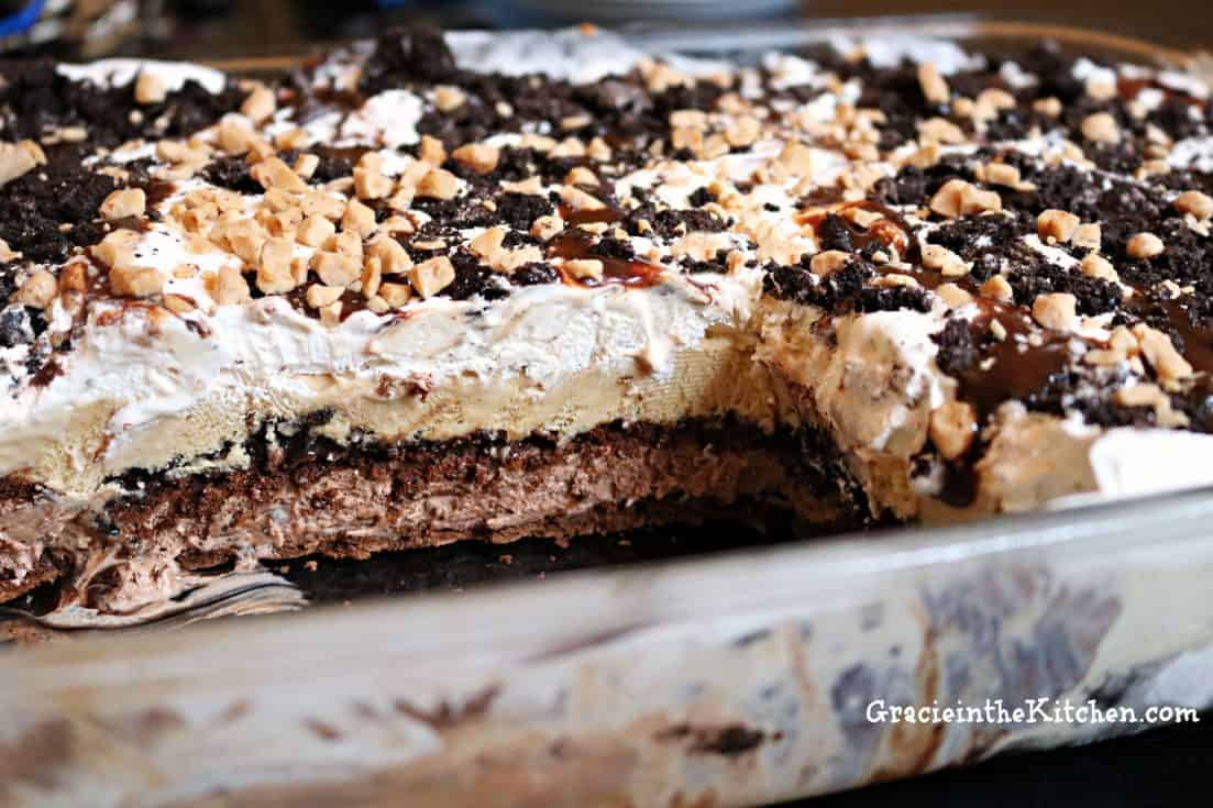 Chocolate Coffee Toffee Ice Cream Cake – Whisk and Canvas